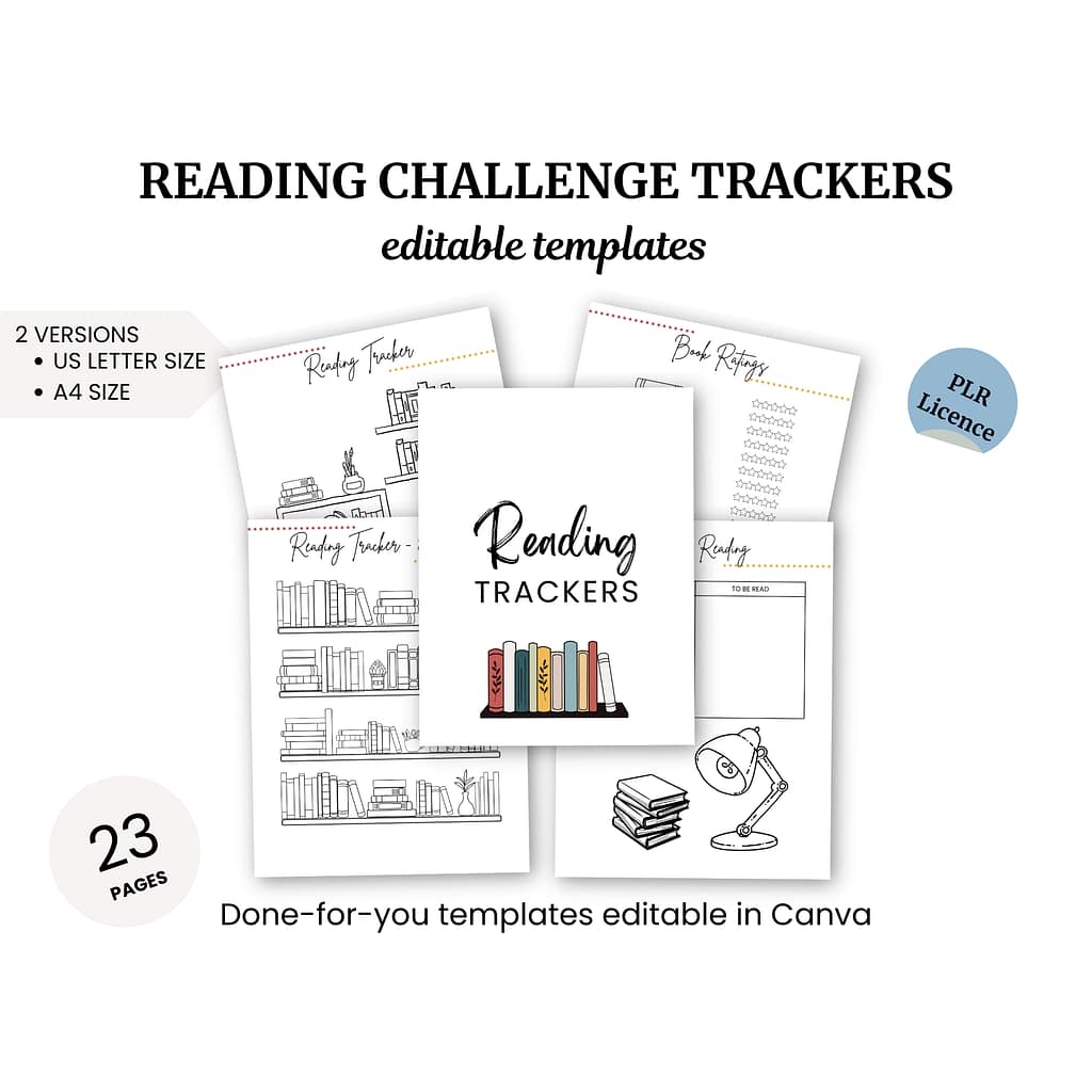Reading & Book Club Bundle | Snazzy Designs PLR
