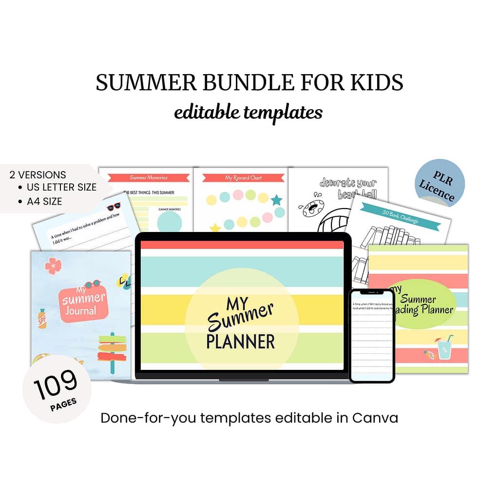Summer Bundle for Kids | Snazzy Designs PLR