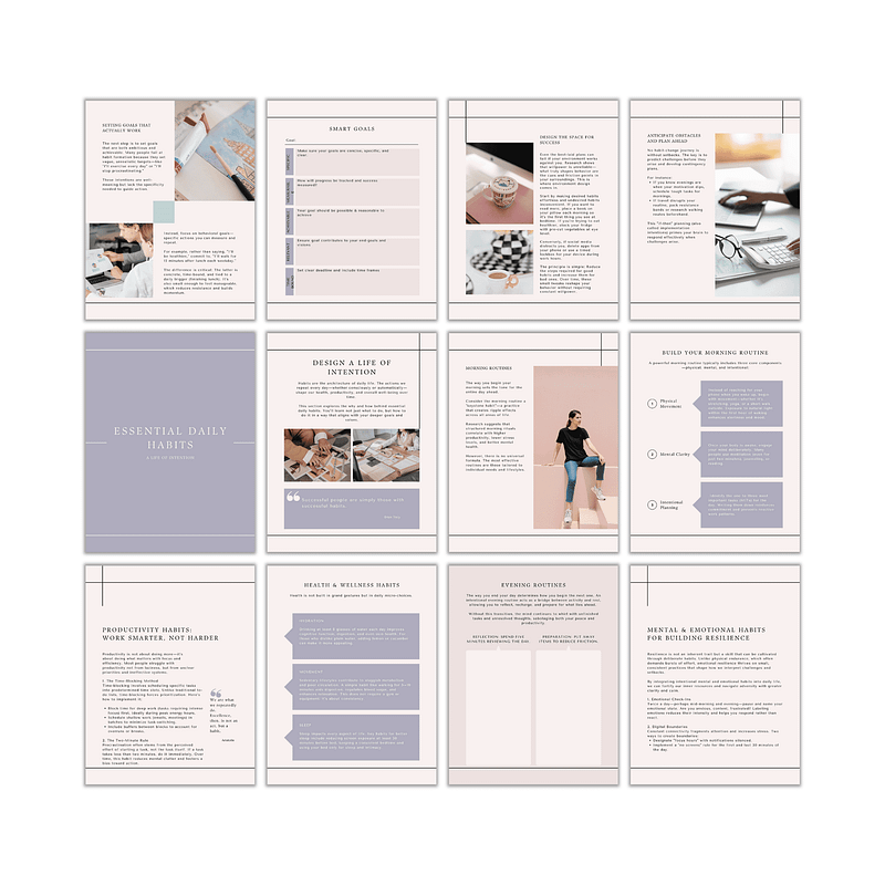 Daily Habits Bundle: Small Steps, Big Results