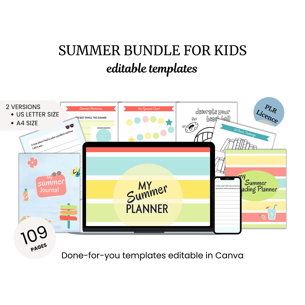 Summer Bundle for Kids – Snazzy Designs PLR